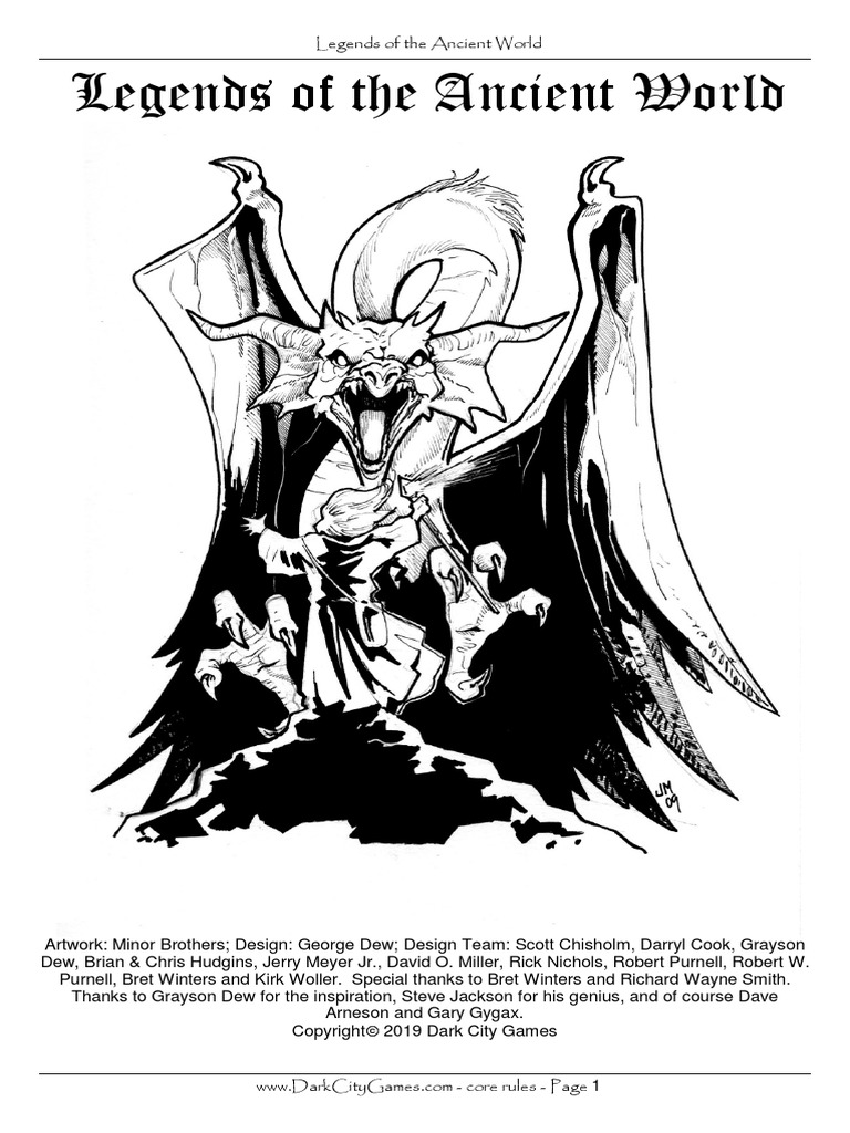 The Fantasy Trip Rules | PDF | Hector | Grappling