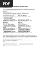 Acceptance Checklist Dry Ice en | PDF | Business