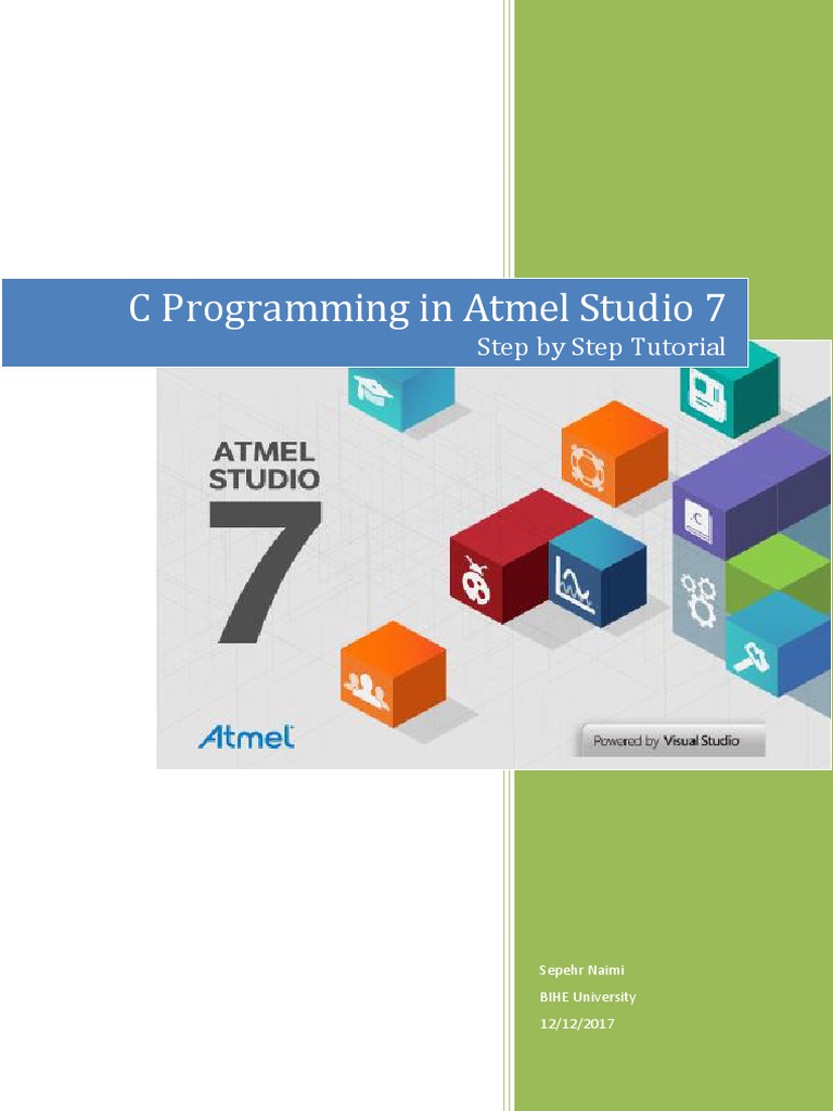 C Programming in Atmel Studio 7 | PDF | Computer Program | Programming