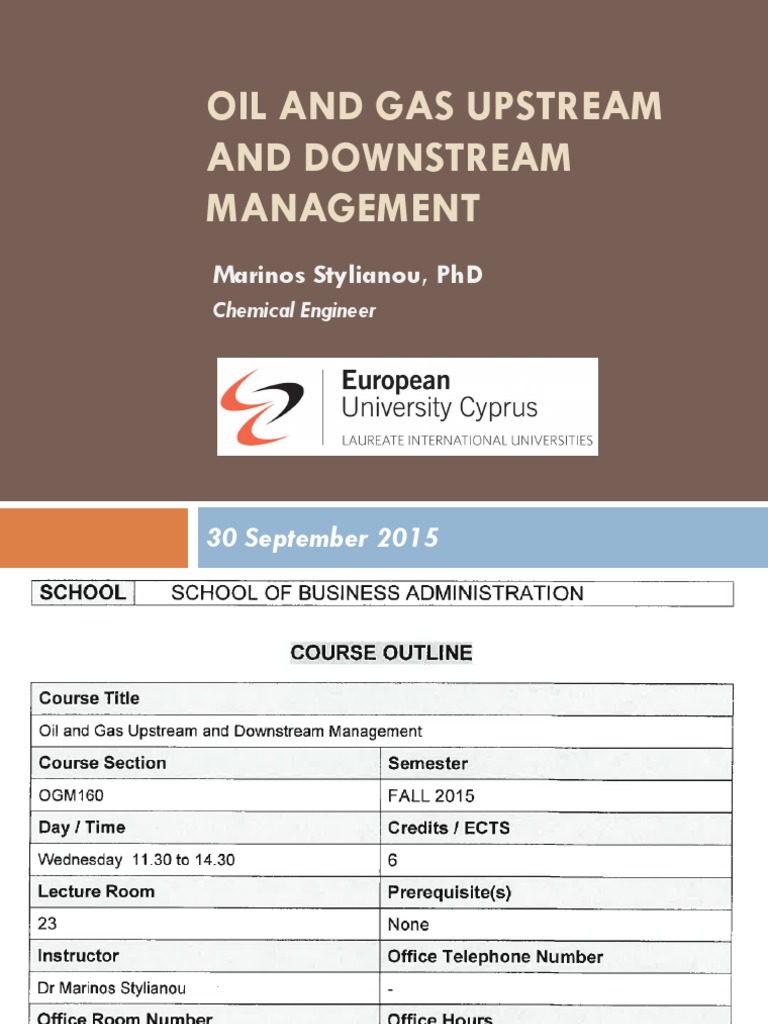Lecture1 - Introduction To The Oil and Gas Industry | PDF | Oil ...