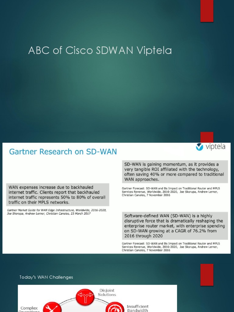 ABC of Viptela | PDF | Router (Computing) | Virtual Private Network