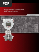Scanner 2000 Technical Data Sheet | PDF | Flow Measurement | Pressure ...