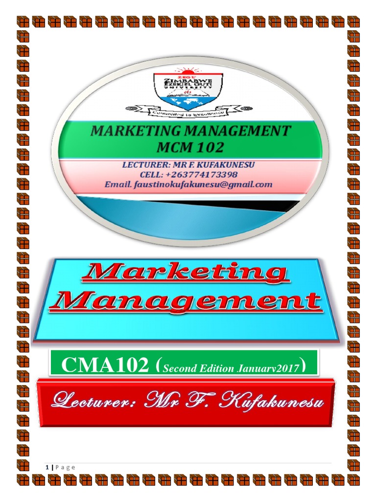 Marketing Management Notes PDF | PDF | Consumer Behaviour | Marketing ...