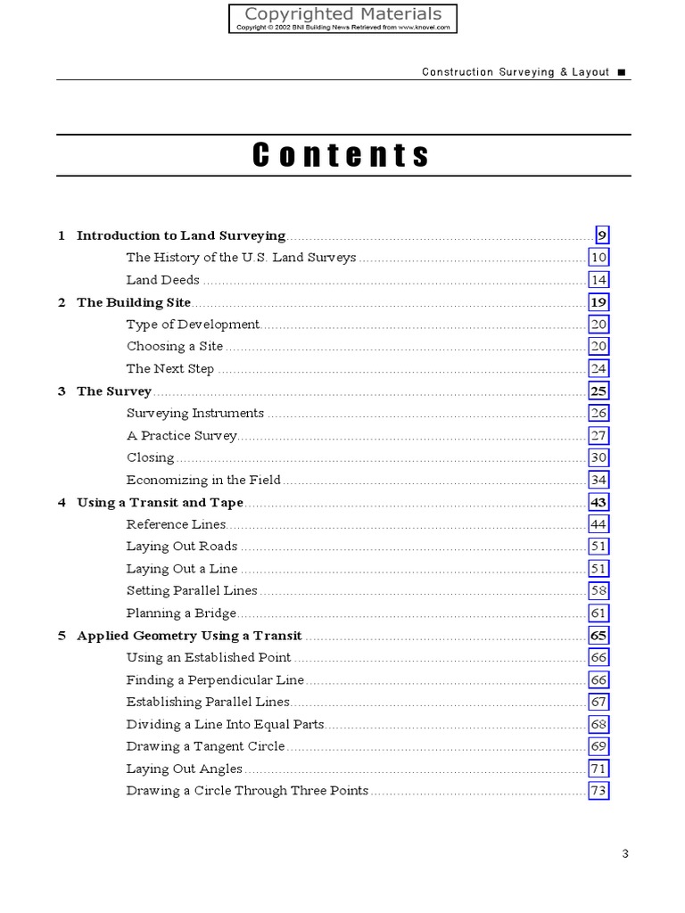 Construction Surveying & Layout | Download Free PDF | Surveying | Latitude