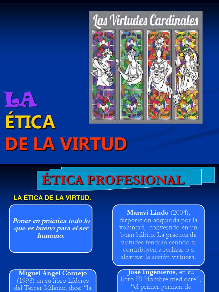 Etica de La Virtud | PDF | Prudencia | Virtud