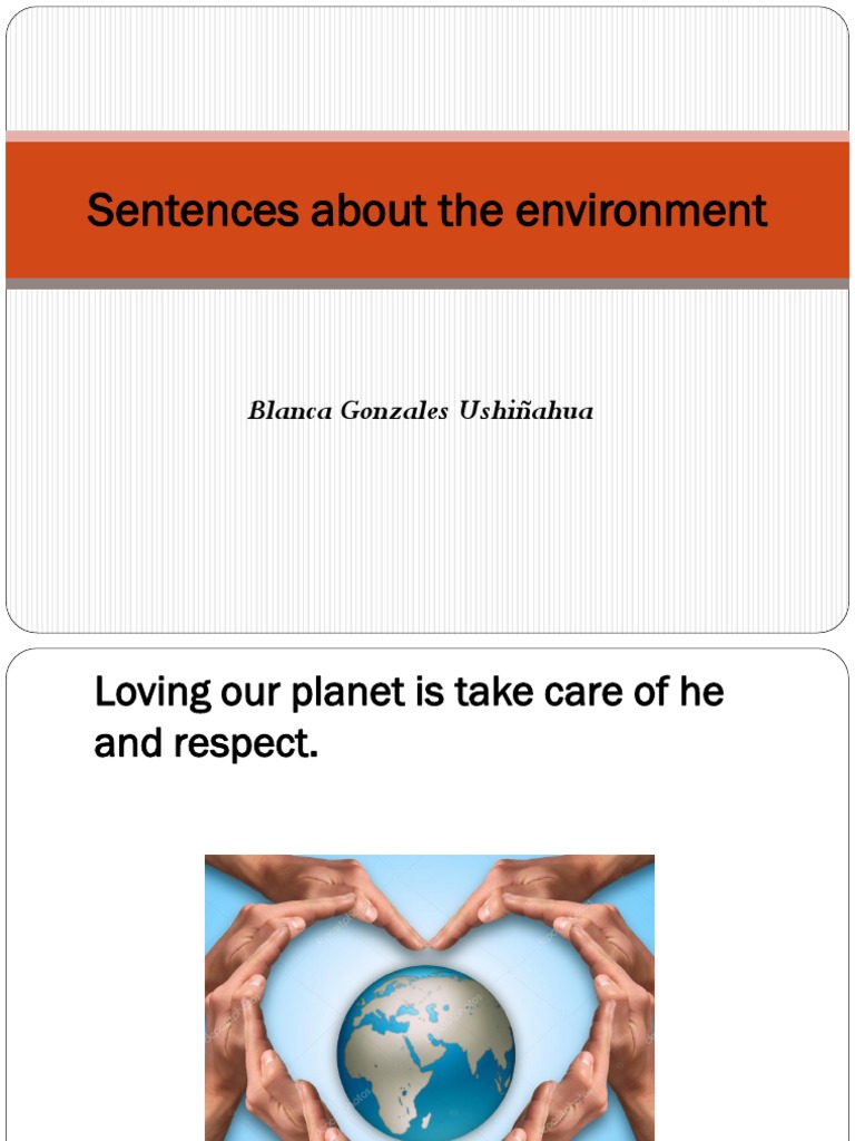 Environmental Care and Responsibility | PDF | Home & Garden | Science ...