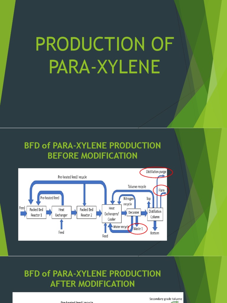 Analysis of Pollution Control Methods for a Para-Xylene Production Plant Through Waste Recycling ...