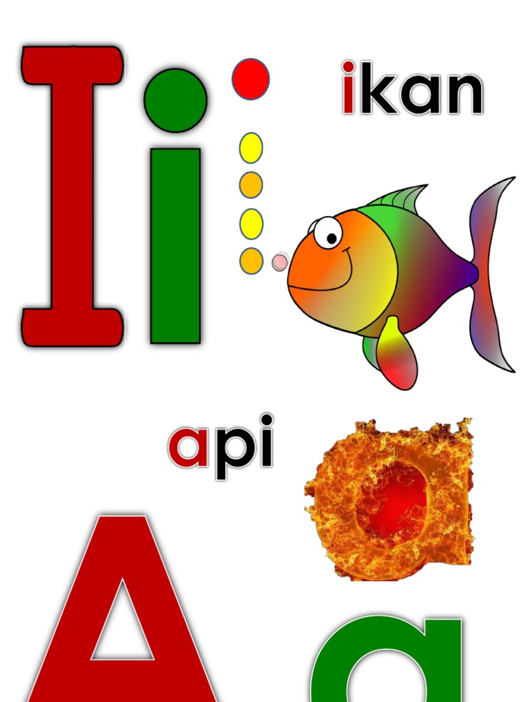 ABC Besar Dan Kecil Dan Bentuk | PDF