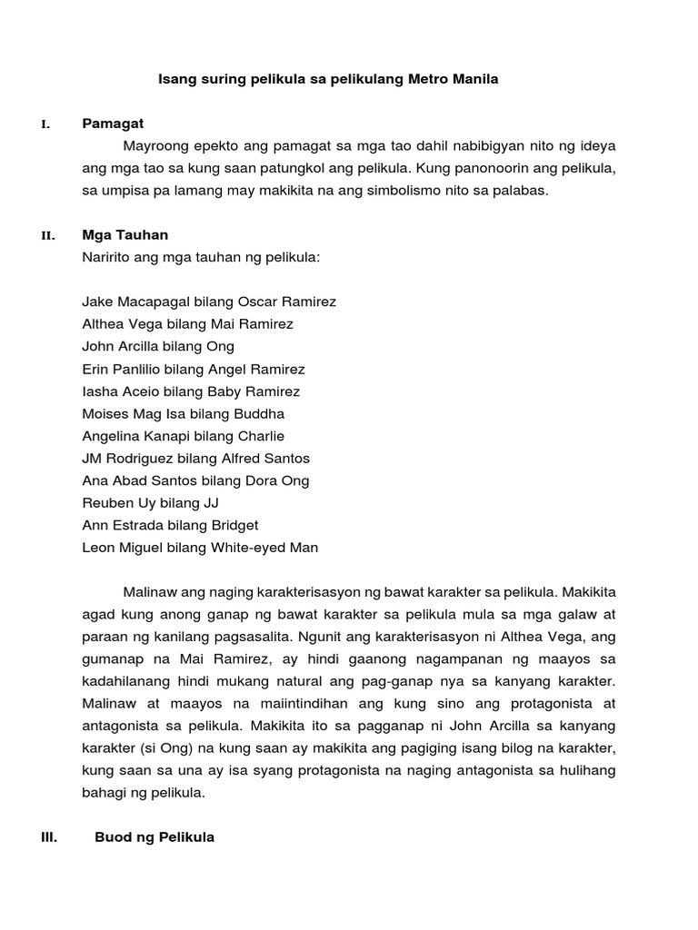 Suring Pelikula | PDF