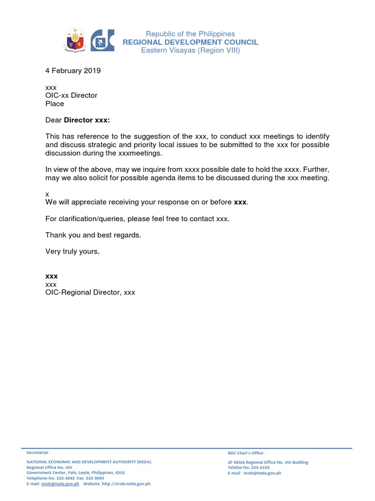 Letter To DILG | PDF | Public Sphere | Government