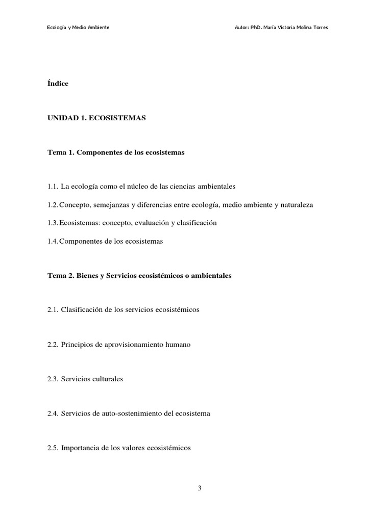 Guía Didáctica Ecologia | PDF | Ecosistema | Ecología