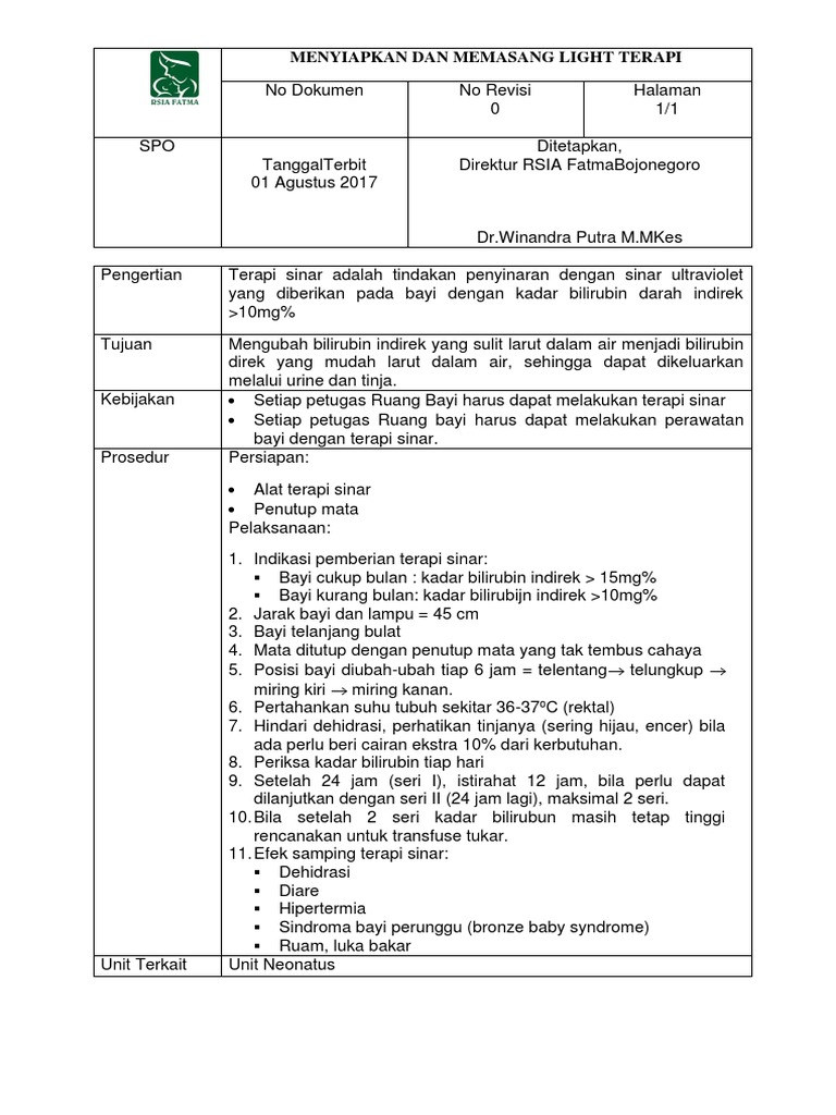 Spo Light Terapi | PDF