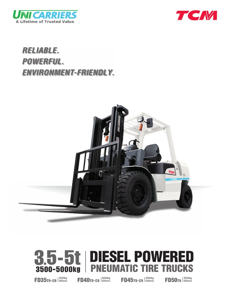 Specifications for FD40T9 Diesel Truck | PDF | Tire | Truck