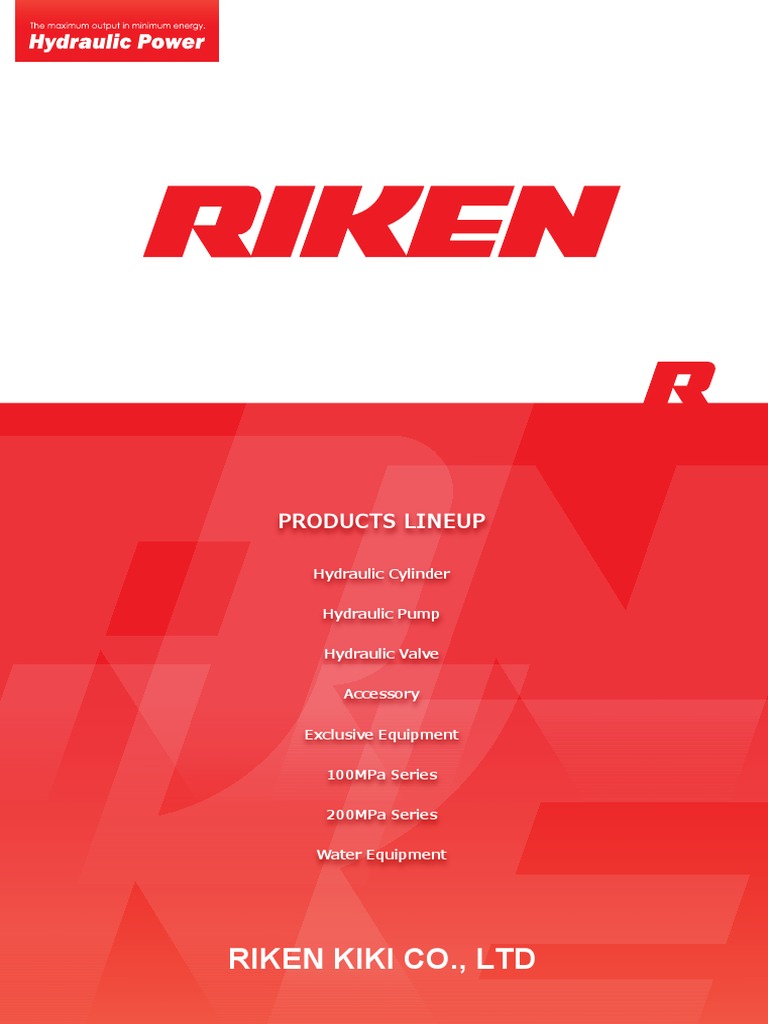 Riken | PDF | Pump | Valve