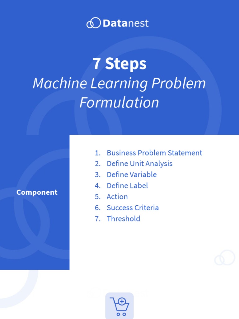 7 Steps: Machine Learning Problem Formulation | PDF | Machine Learning ...