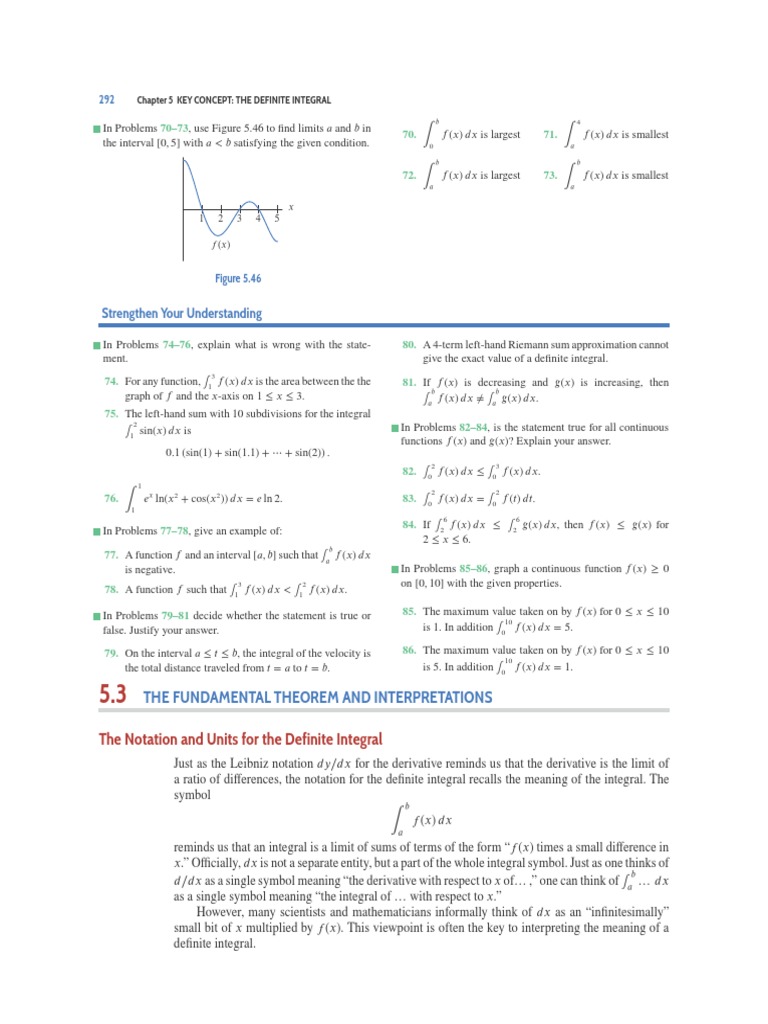 Calculus Single Variable 7th Edition Deb (316-330) | PDF | Integral ...