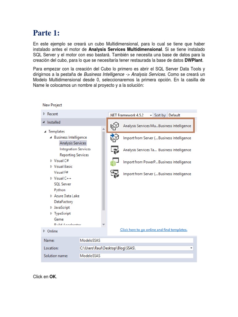 Reporte Cubo BD | PDF | Servidor SQL de Microsoft | Gestión de datos