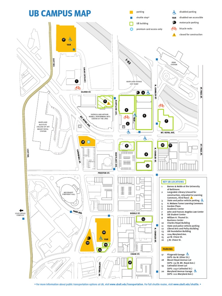 Peta Kampus - Campusmap | PDF | Academia