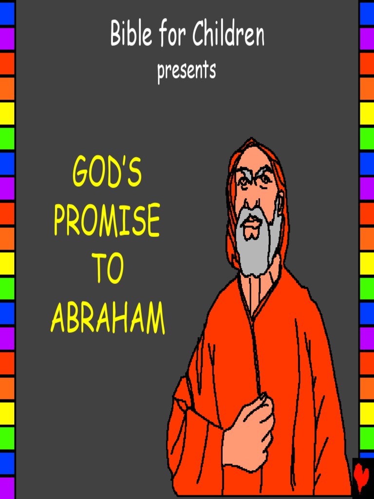 Children's Bible Story: Abraham | PDF | Abraham | Sarah