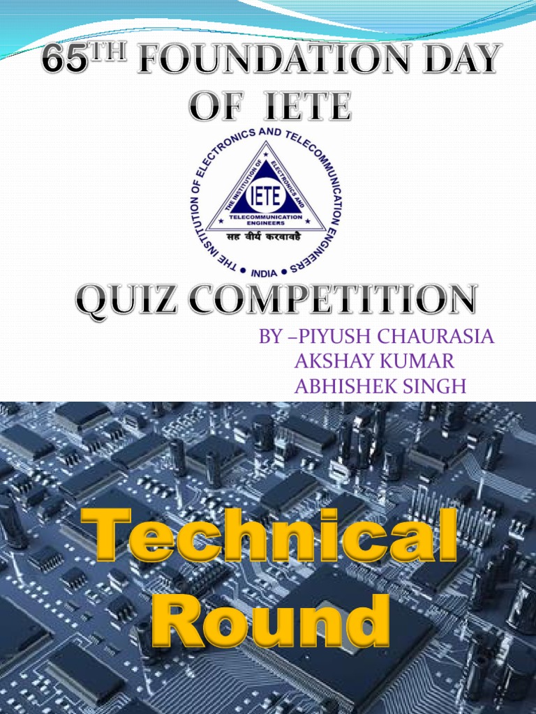 Technical Round: Answers to interview questions on various technical ...