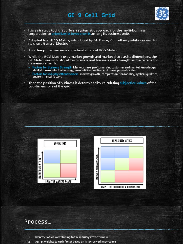GE 9 Cell Matrix | Download Free PDF | Economic Growth | Business