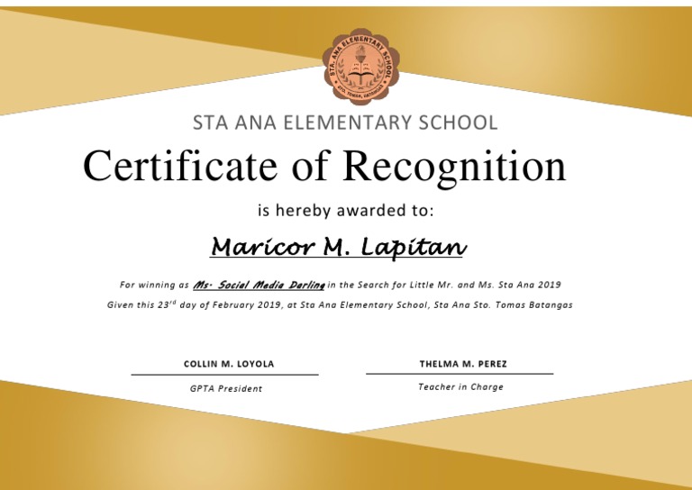 certificate-SOCIAL MEDIA DARLING | PDF