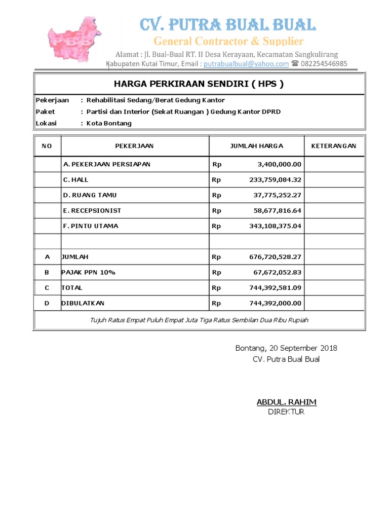 Rab Interior Kantor DPRD | PDF | Amorphous Solid | Glasses