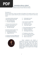 A Minor Role Poem | PDF