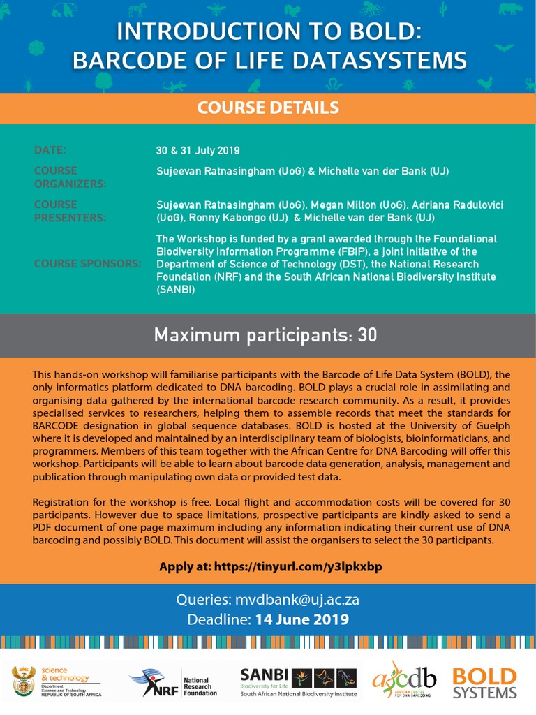 BOLD Course Anouncement FINAL | PDF