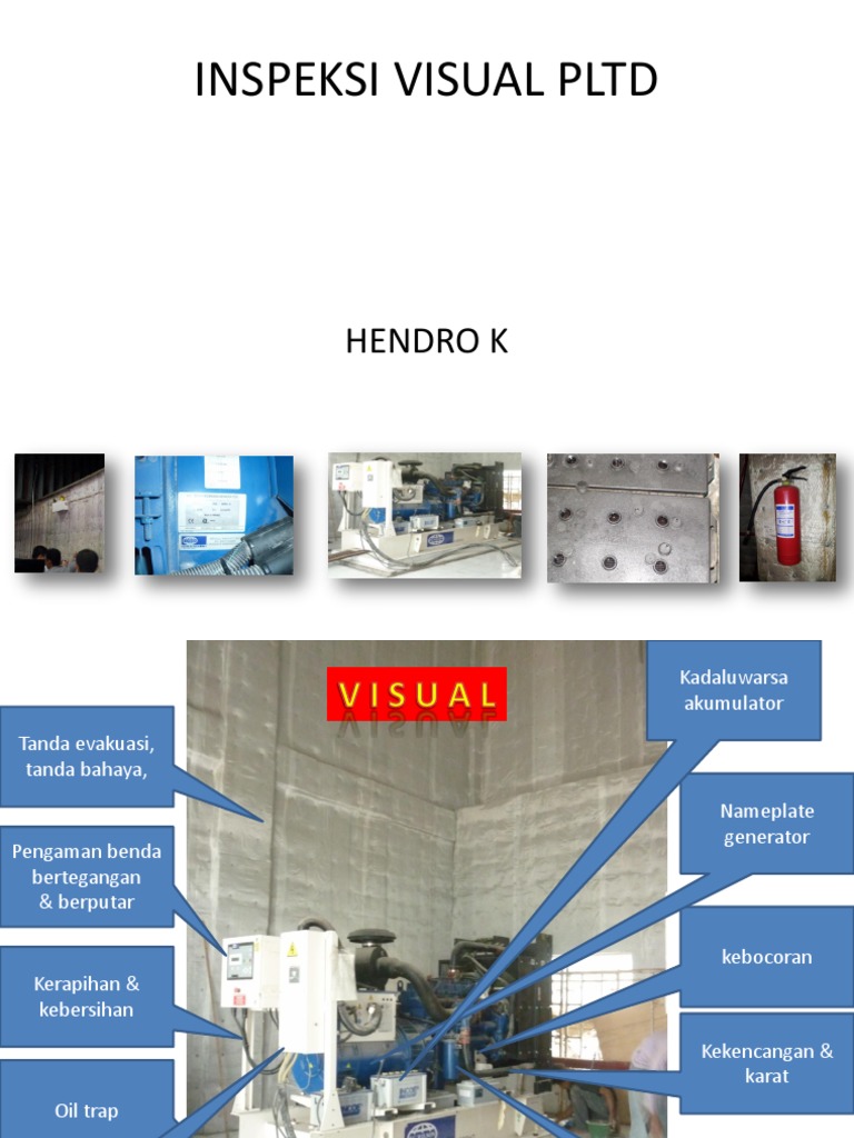Inspeksi Visual PLTD | PDF