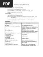 A Detailed Lesson Plan Clock | PDF | Clock | Lesson Plan