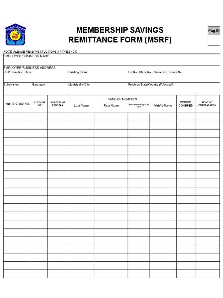 Fillable Msrf Form - Printable Forms Free Online Fillable Msrf Form - Printable Forms Free Online