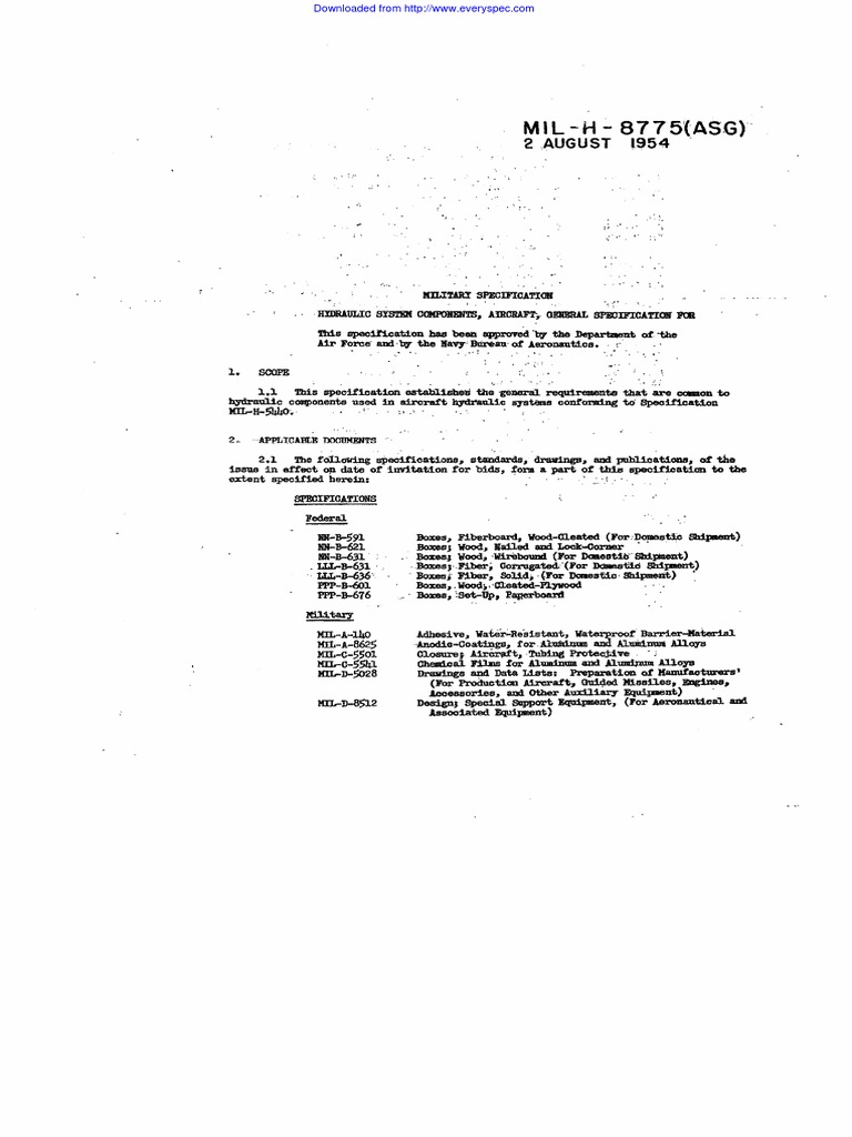 Mil H 8775 PDF | PDF | Materials Science | Metallurgy
