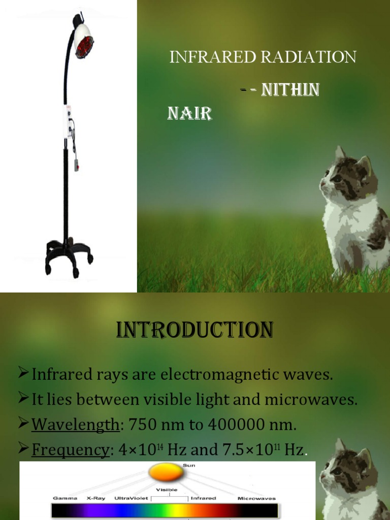 Infrared Radiation PDF | PDF | Infrared | Incandescent Light Bulb