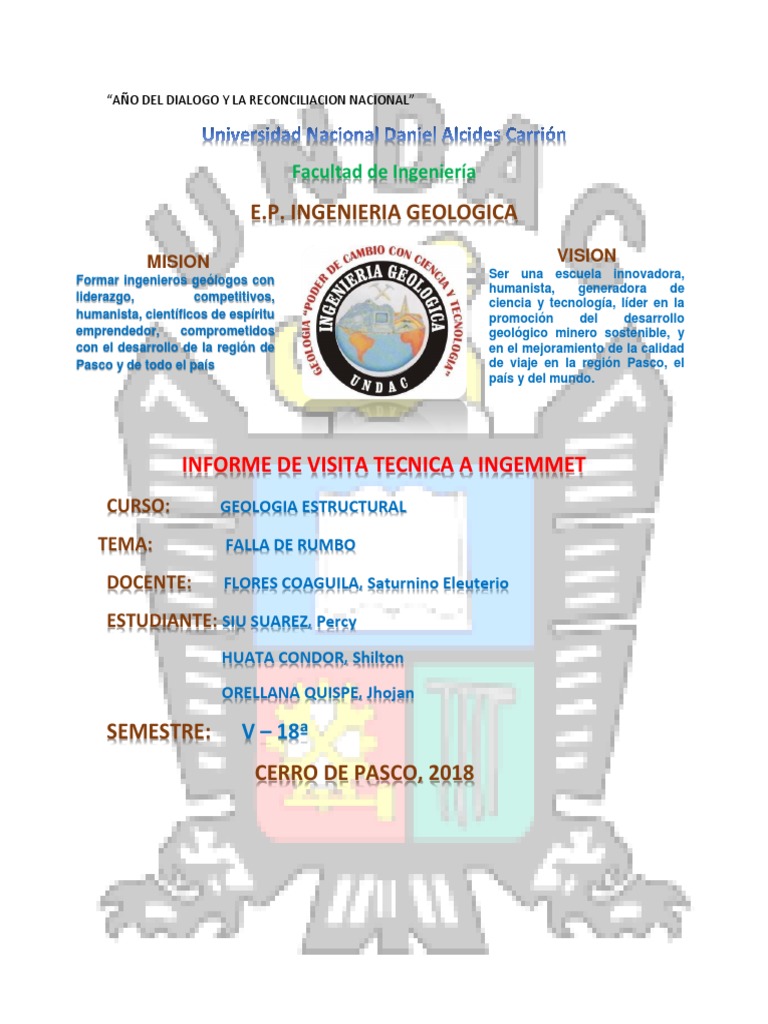 Falla de Rumbo: Definición y Tipos | PDF | Falla (geología) | Ingeniería