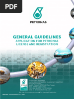 GENERAL GUIDELINES - PETRONAS License & Registration Applications v8.0 ...