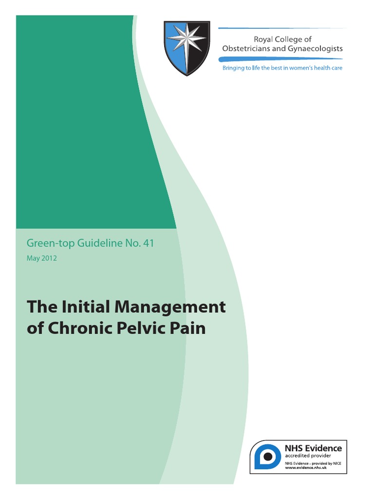 2012 Rcog Chronic Pelvic Pain MGT PDF | PDF | Irritable Bowel Syndrome ...