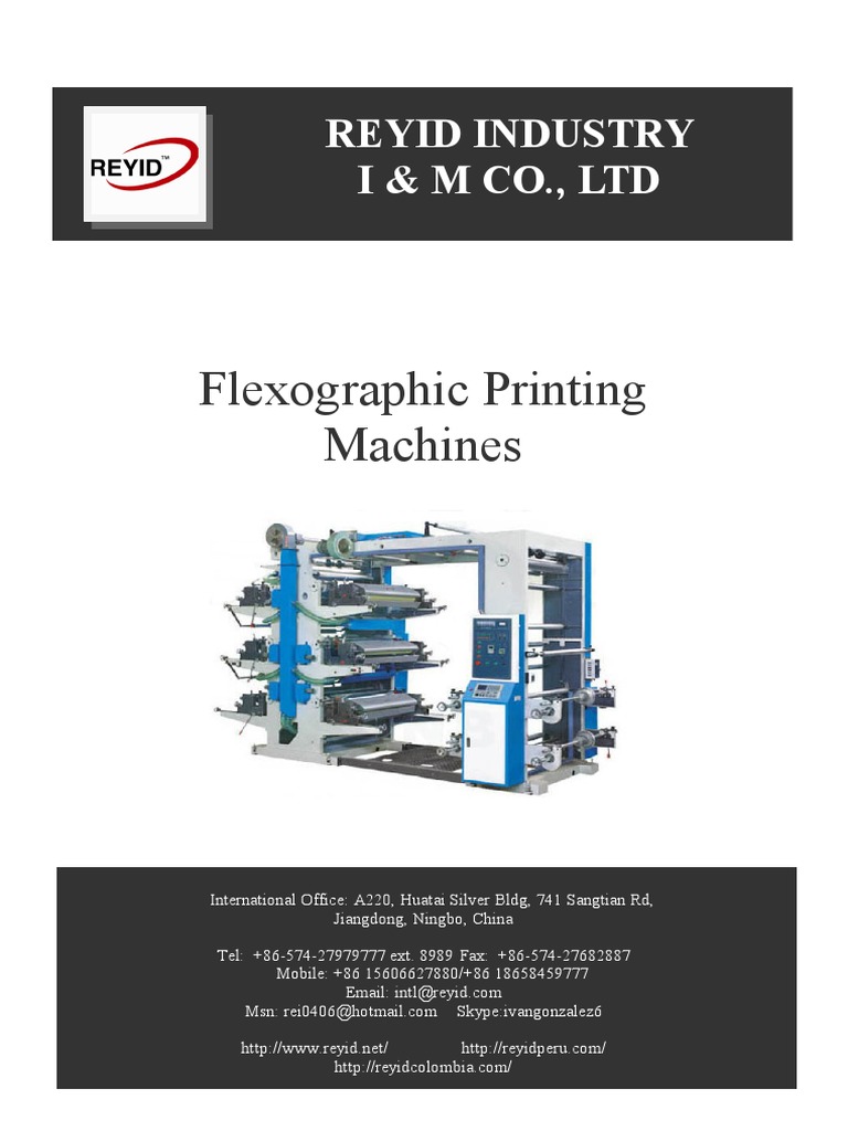 Flexographic Printing Solutions | PDF | Industrial Processes | Printing