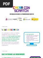 Tutorial Scratch | PDF | Scratch (lenguaje de programación) | Animación