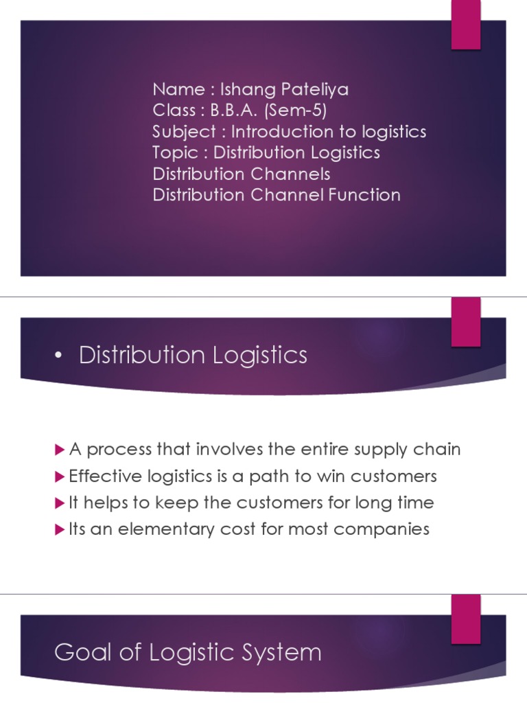 Distribution Logistic | PDF