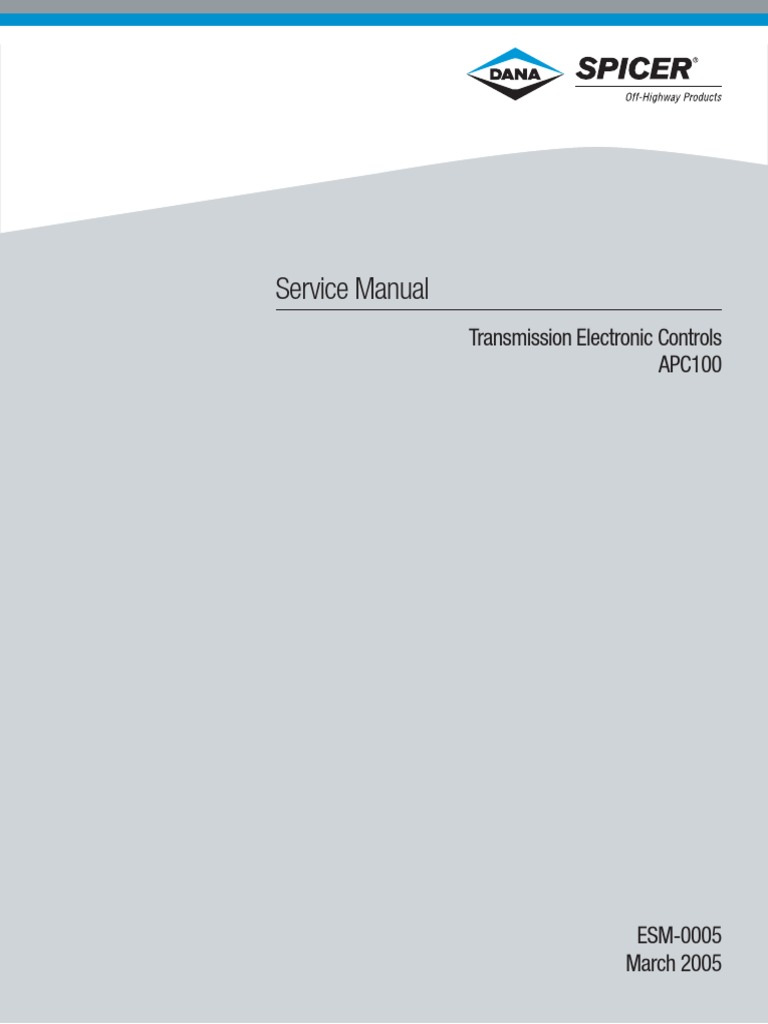 Manual APC-100 2005 | PDF