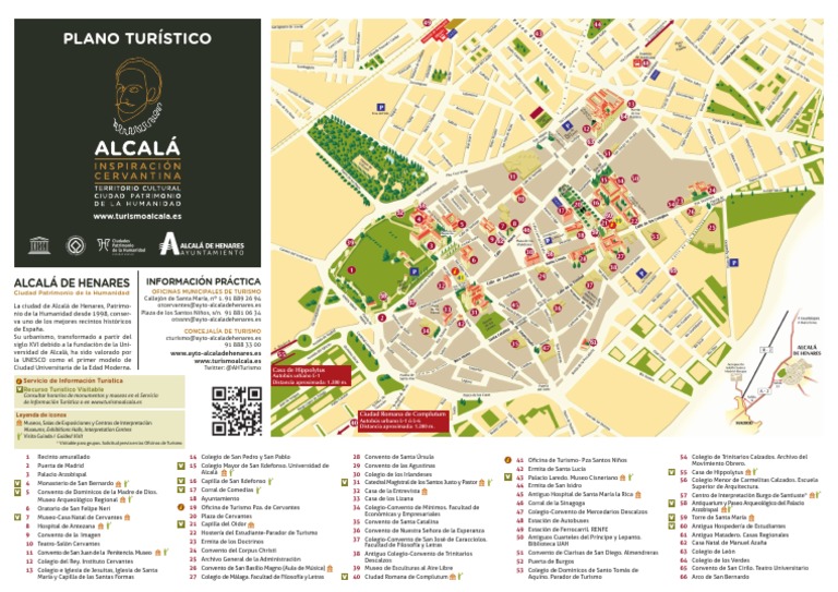Plano Turismo de Alcala-H | PDF | Religión y creencia