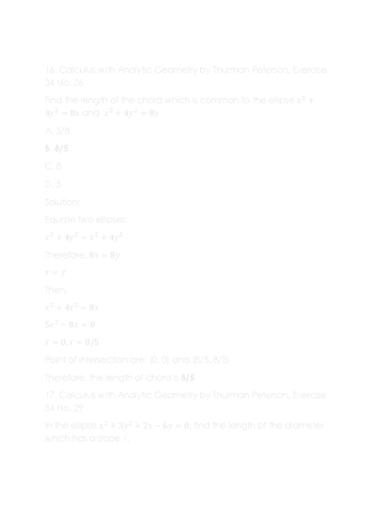 Topics Anal - Geom | PDF