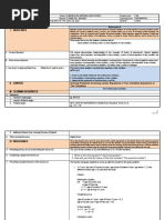 DLL - Math 8 - Q2 | PDF | Equations | Educational Assessment