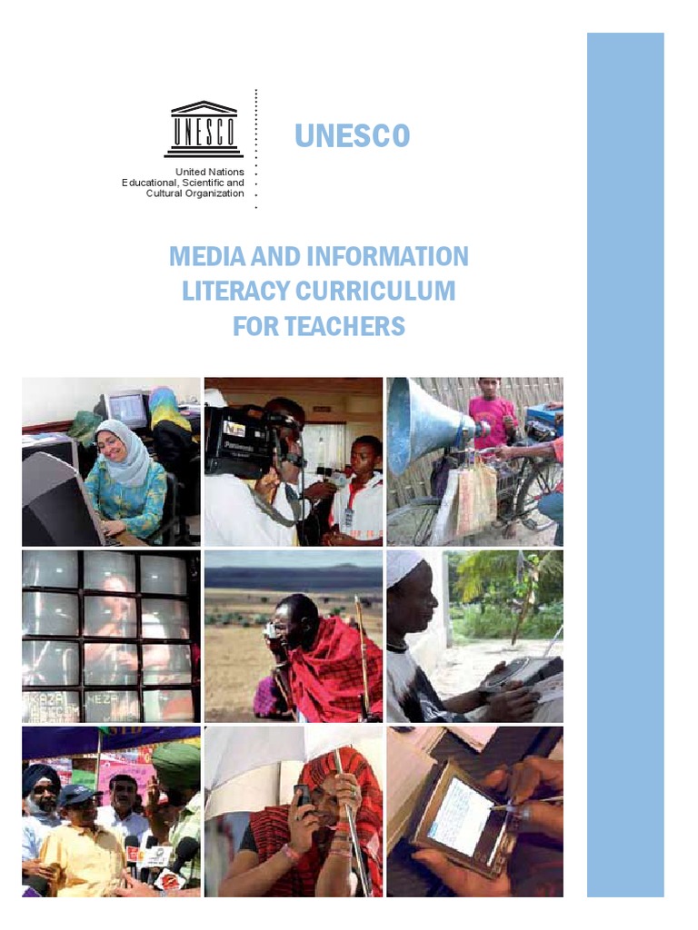 Unesco: Media and Information Literacy Curriculum For Teachers | PDF ...