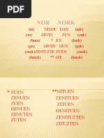 Atzizkiak Eta Determinatzaileak | PDF