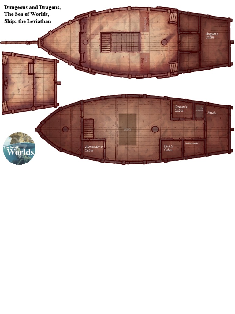 D&D Boat Map | PDF
