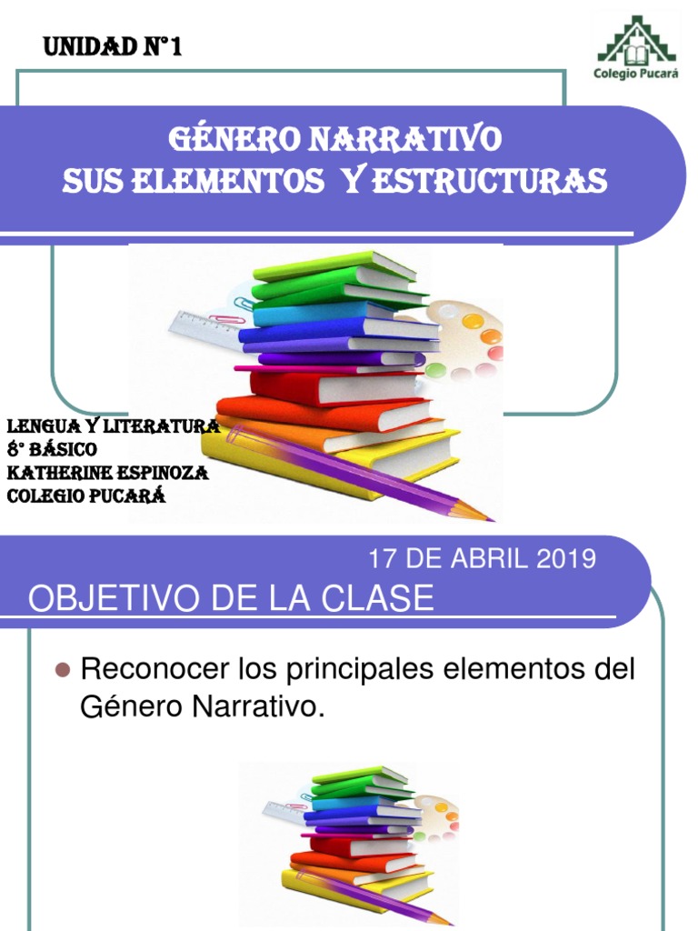 Genero Narrativo 8 | PDF | Narración