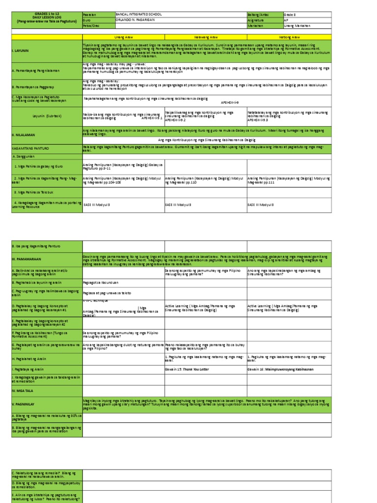 Grade 8 (1st Quarter) | PDF