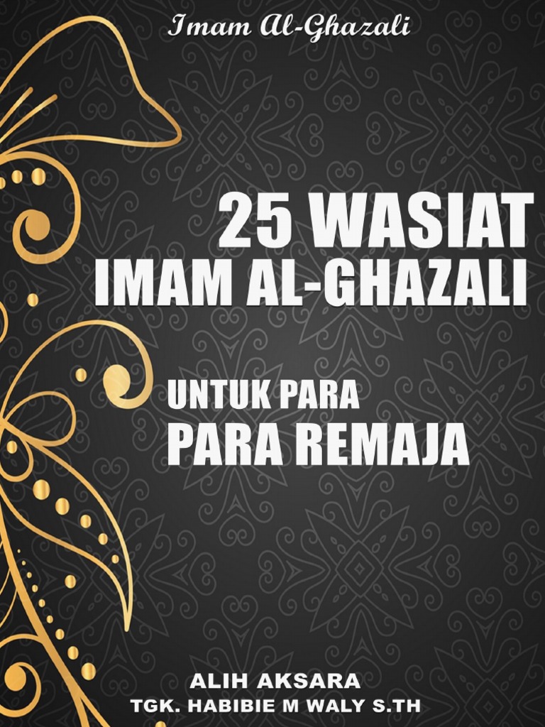 Nasehat Imam Al-Ghazali untuk Pemuda | PDF | Karier & Perkembangan ...